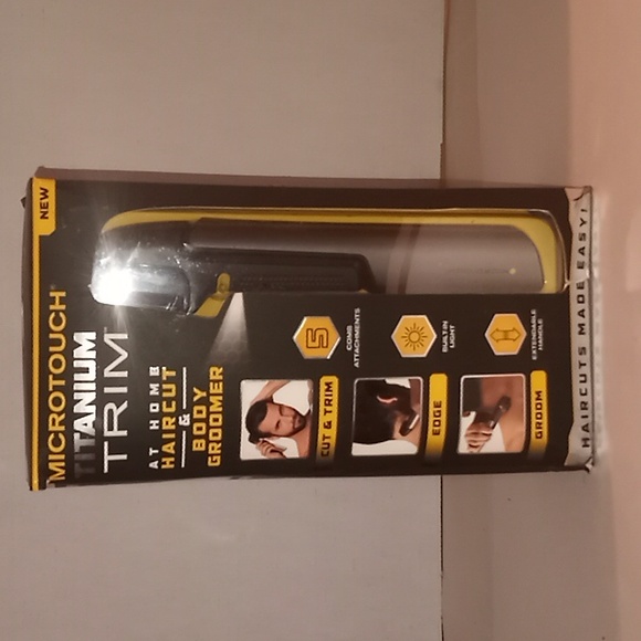 Grooming | Microtouch Titanium Trim At Home Haircut Body Groomer W ...